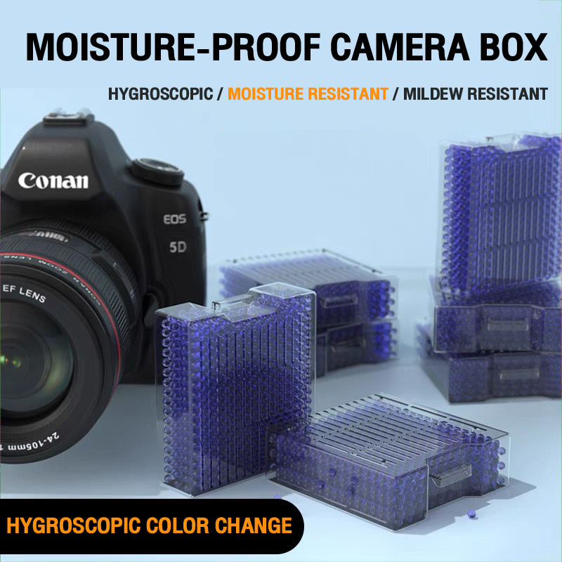 camera dry box Reusable Color Changing Silica Gel Discoloration ...