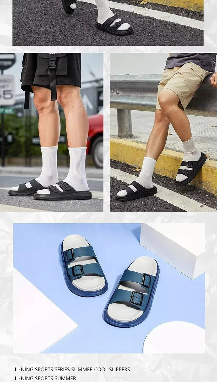 LI-NING LN CLAP Women Sandals Professional Sports Shoes Slippers ...