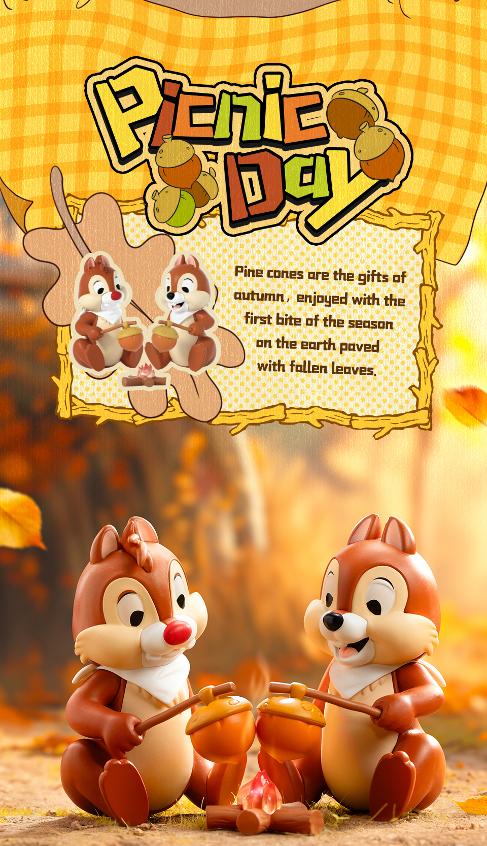 52TOYS Disney Chip 'n' Dale Best Buddies Series Blind Box Figure Toy ...