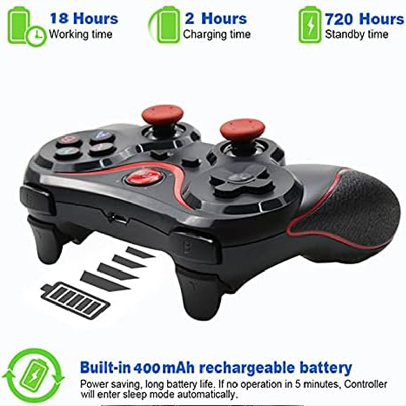 X3 Wireless Controller Gamepad Gaming Controller Wireless Joystick ...