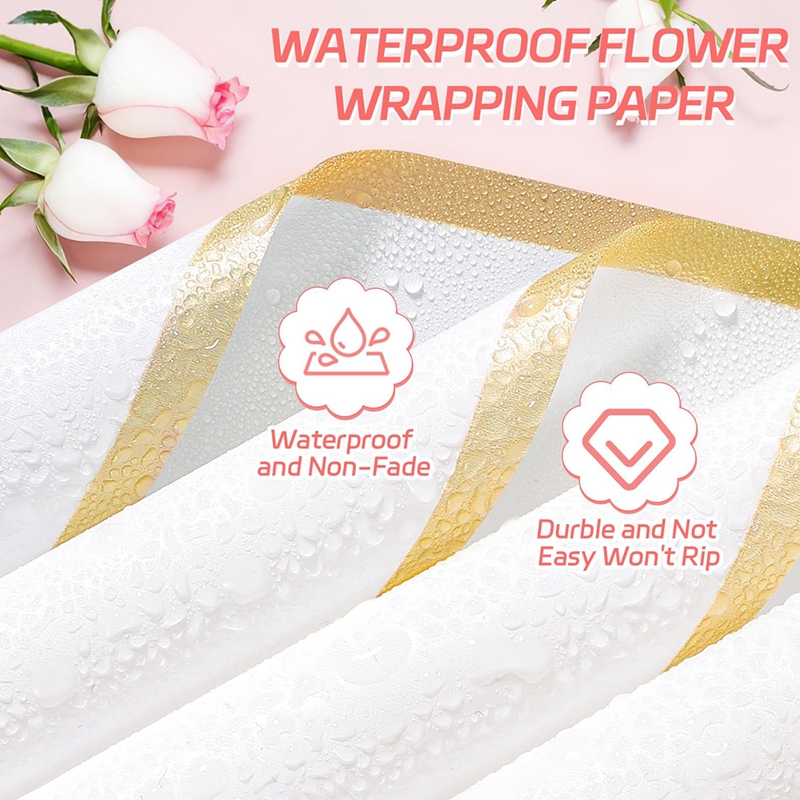 450cm Milk White Snow Dot Jacquard Net Gauze Bouquet Wrapper Packaging ...