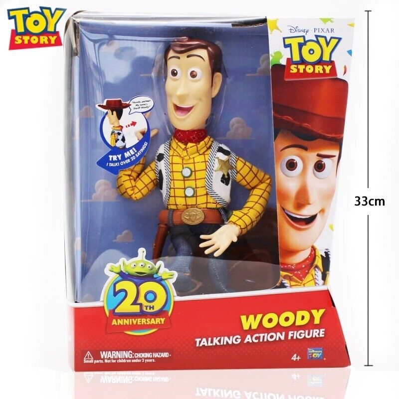 Disney Pixar Toy Story 20th Anniversary Woody Talking Action Figure ...
