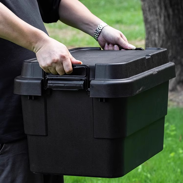 Outdoor picnic camping storage box Large size capacity portable trunk ...