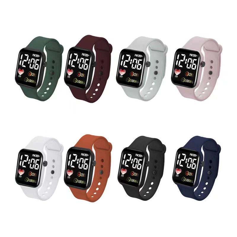 Couple's LED Digital Bracelet Watch - Affordable, Waterproof Sports ...