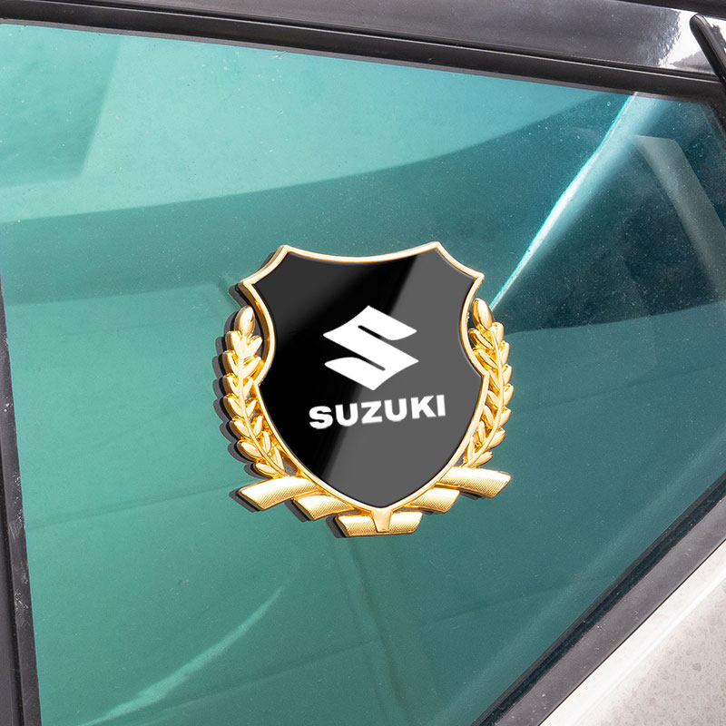 3D Metal Car Trunk Window Side Emblem Badge Decal Sticker For Suzuki ...