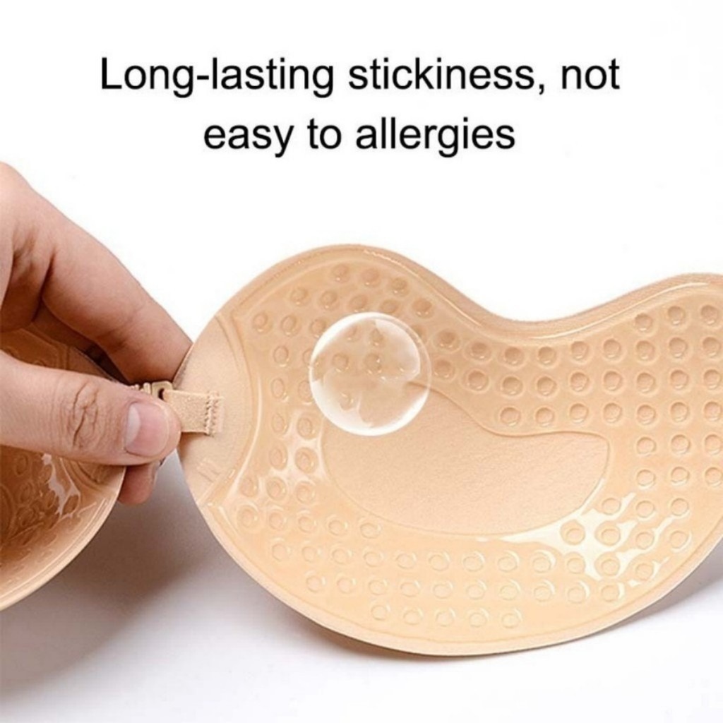 Nipple Tape Mango Type Invisible Bra Hook Button Breathable Gather ...
