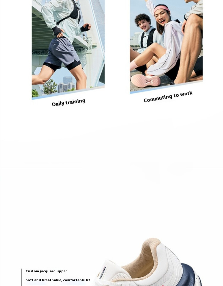 XTEP Qingyun lite Running Shoes NylonPlate Fiberglass Board Stability Wear-resistant Widefoot ...