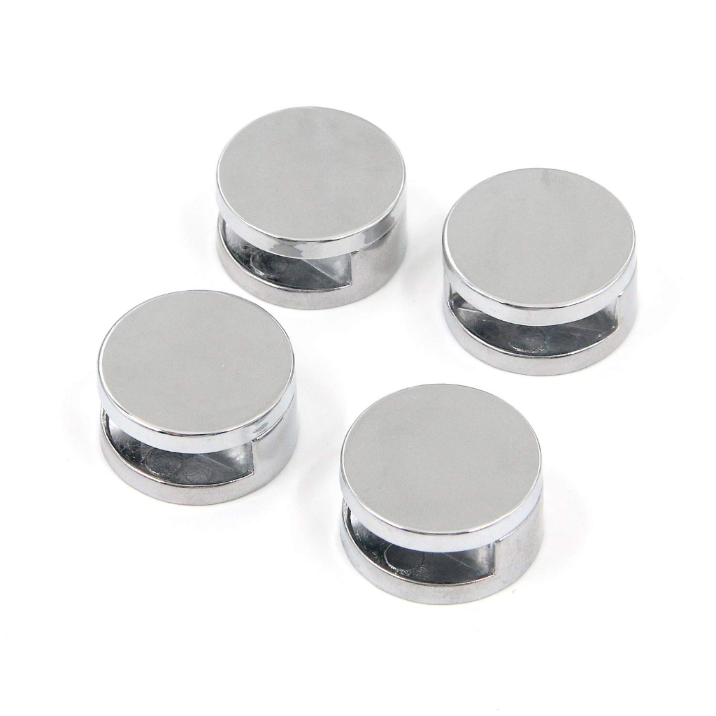 4PCS Mirror Glass Clip/Wall-Mounted Mirror Clamps/Mirrors Bracket ...