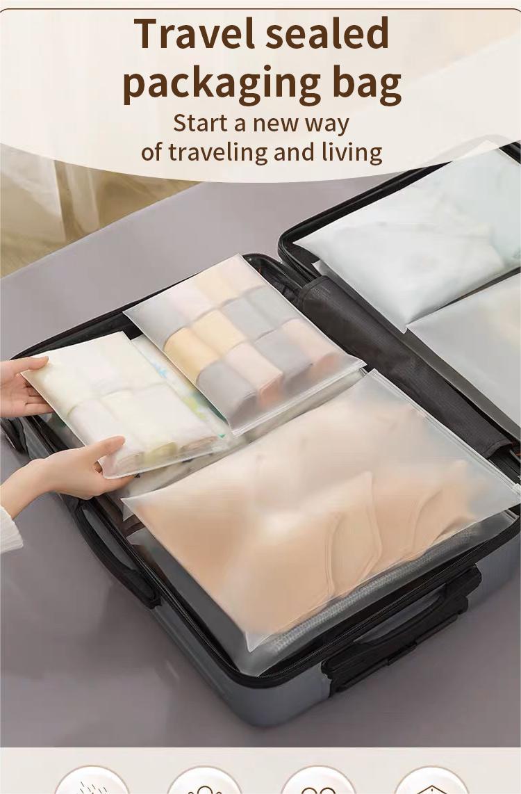 UUOY 1/10PCS Travel Storage Bag Waterproof Dustproof Portable Luggage ...