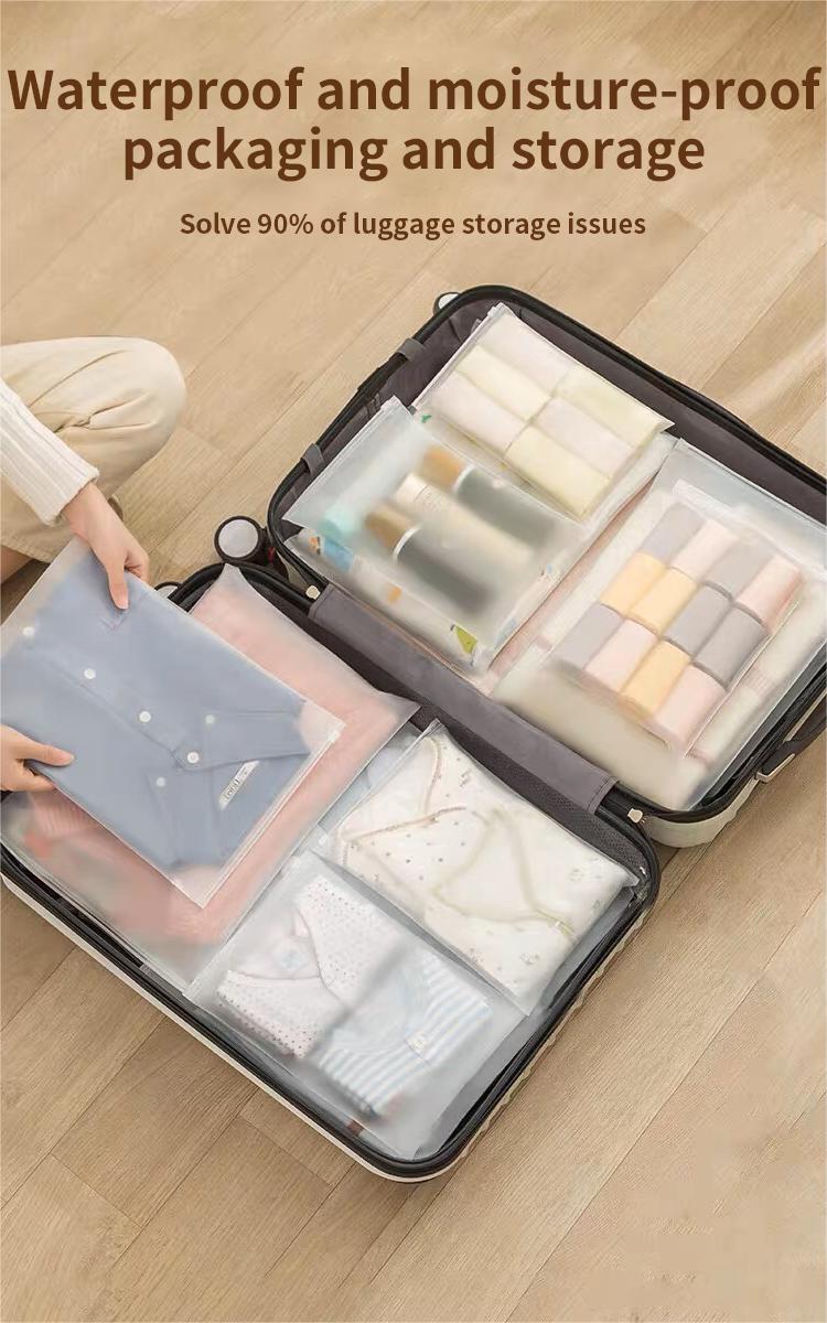 UUOY 1/10PCS Travel Storage Bag Waterproof Dustproof Portable Luggage ...