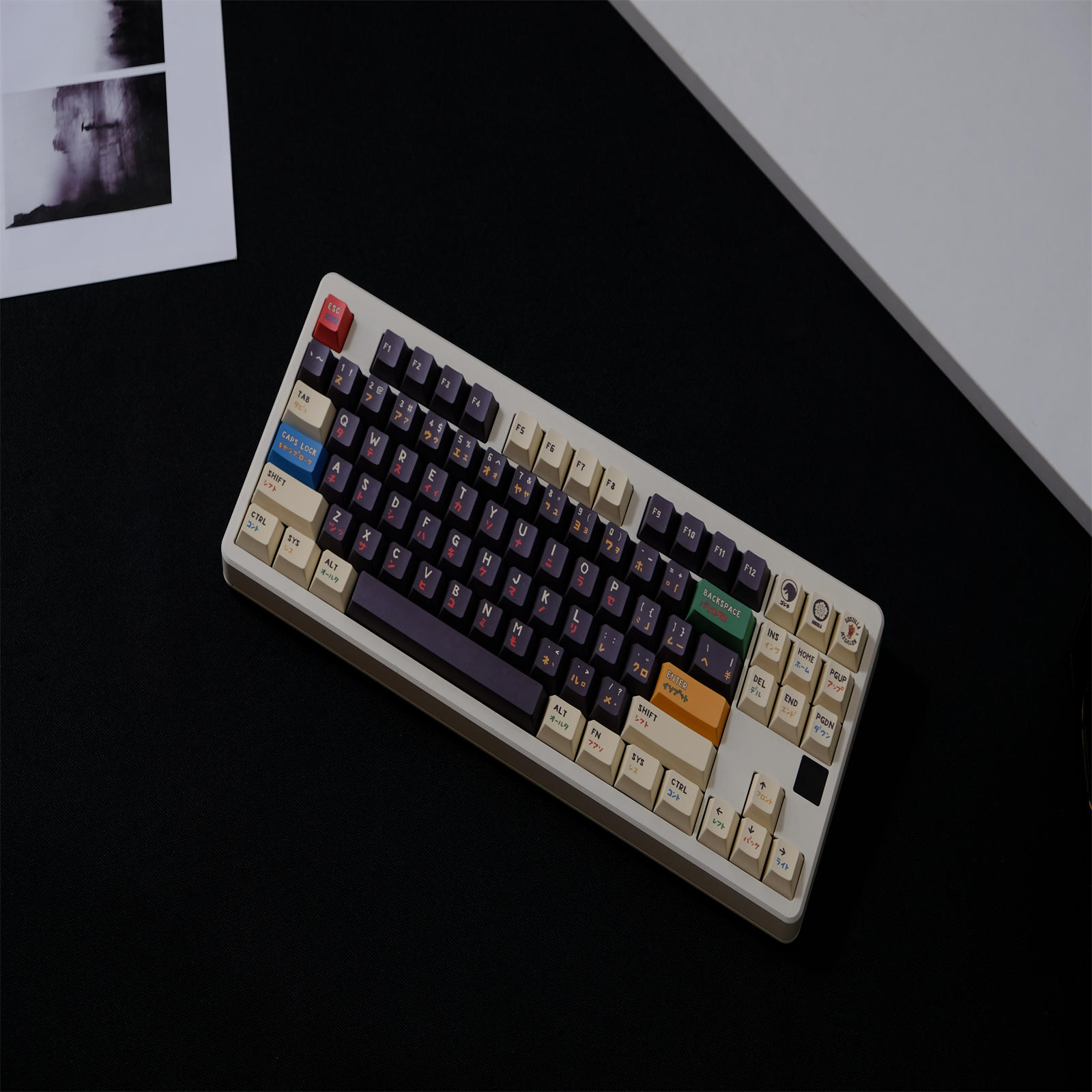 GMK Godzilla Keycap Set 151 Key PBT Keyboard Cap Cherry Profile game ...