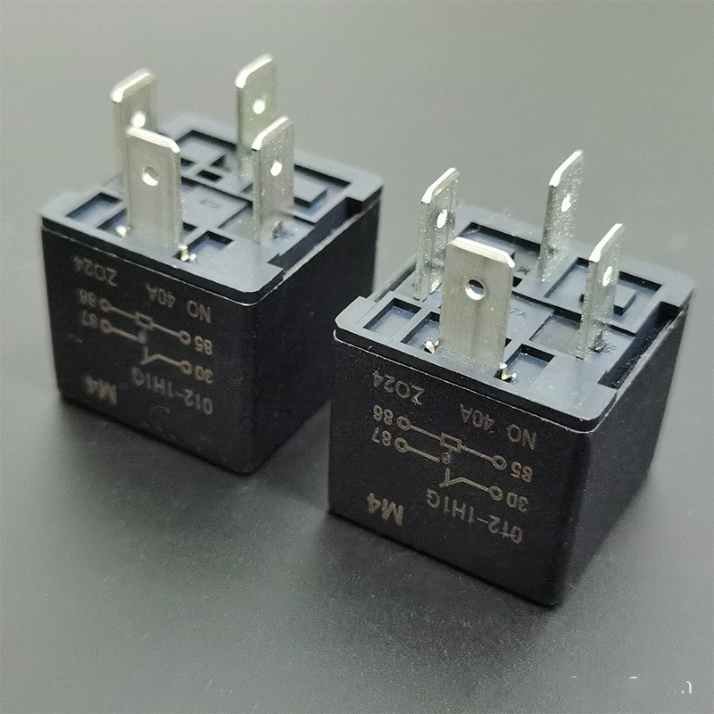 Relay 012-1H1G 12V 4 Pin 40A Air Conditioner for Car Oil Pump Fan ...