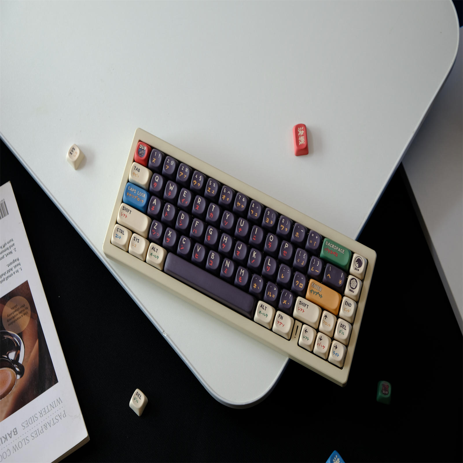 GMK Godzilla Keycap Set 151 Key PBT Keyboard Cap MOA Profile game ...