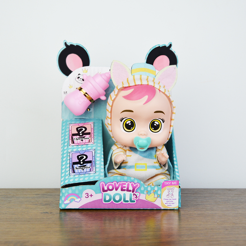 2025 Barbie doll toy, 6-inch mini doll baby with hat, bottle, and ...