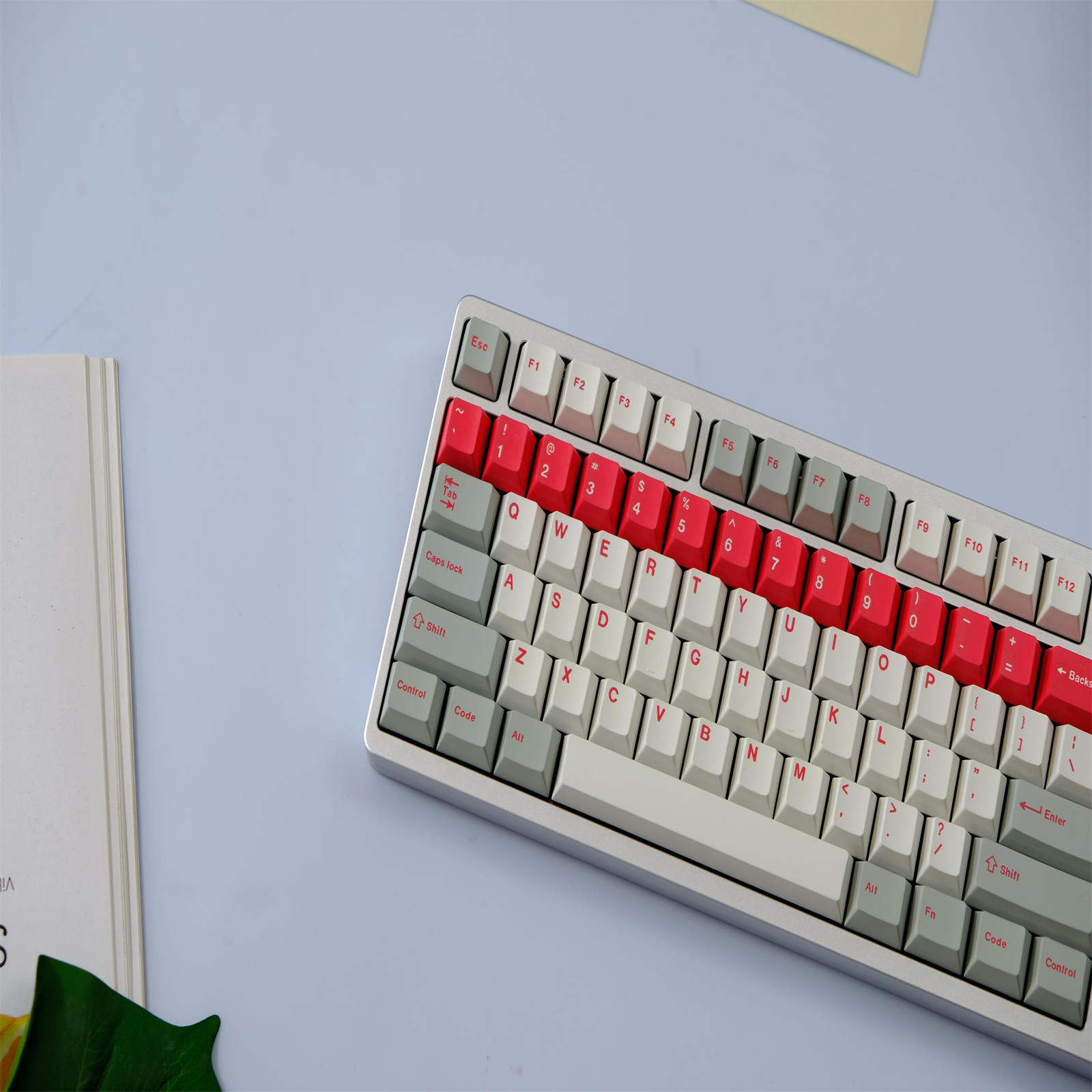 GMK Red Alert Keycap Set 146 Key PBT Keyboard Cap Cherry Profile game ...