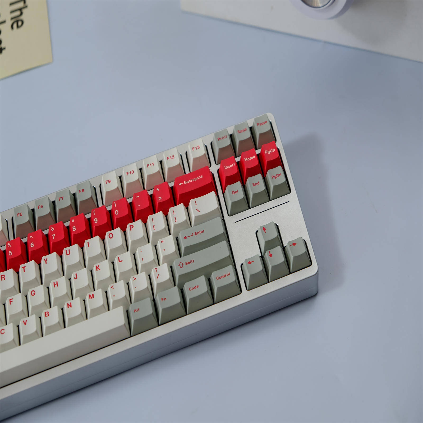 GMK Red Alert Keycap Set 146 Key PBT Keyboard Cap Cherry Profile game ...