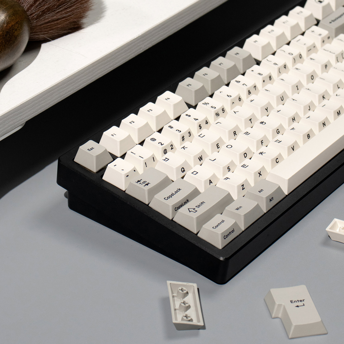 Alice Retro Style Keycaps 144Keys/Set PBT Thai Language/Korean/Taiwan ...