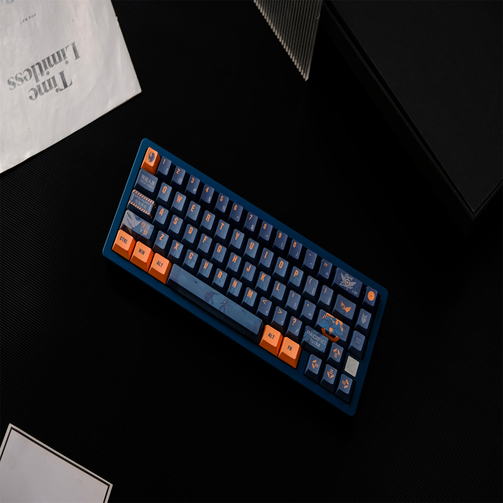 GMK Around Pacific Keycaps Set 151 Keys PBT Keyboard Cap Cherry Profile GMK game KeyCap for ...