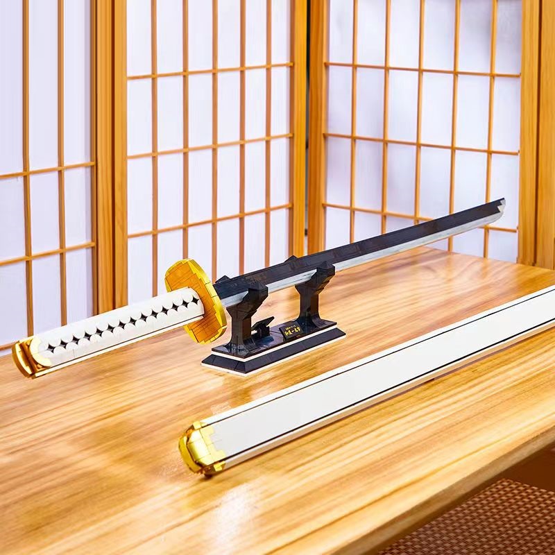 Zoro Katana One Piece Building Blocks 806 Pcs TEC CREATORS Decoration ...