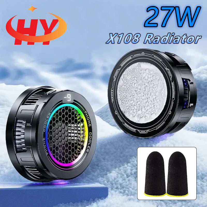 HY X108 27W Semiconductor Phone Radiator Cooling Radiator Turbo ...
