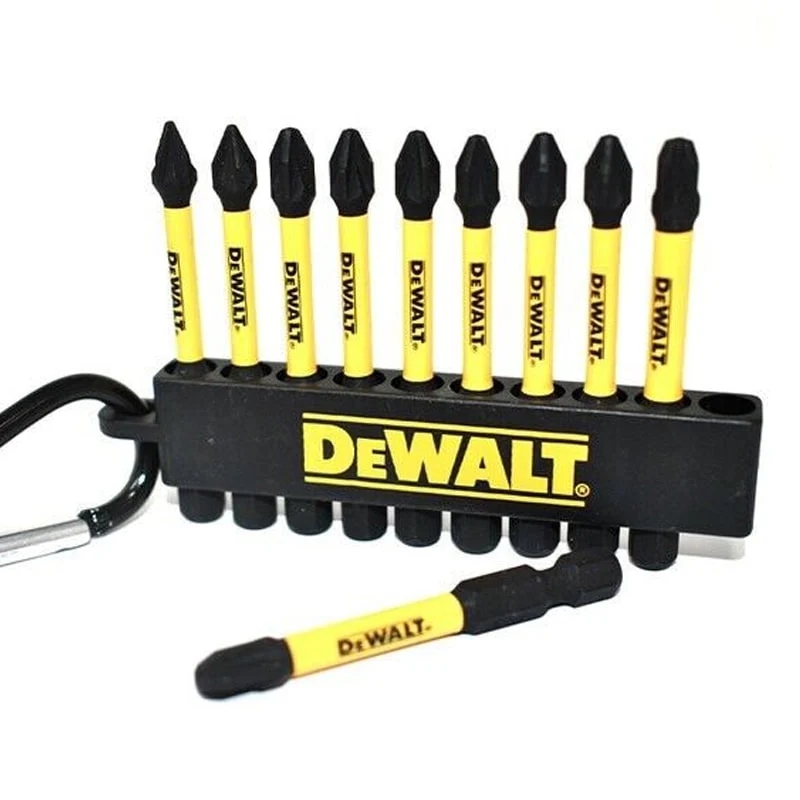DEWALT DT7274 Pozi & High Impact Screwdriver Bit Set PZ1 PZ2 PH2 High ...