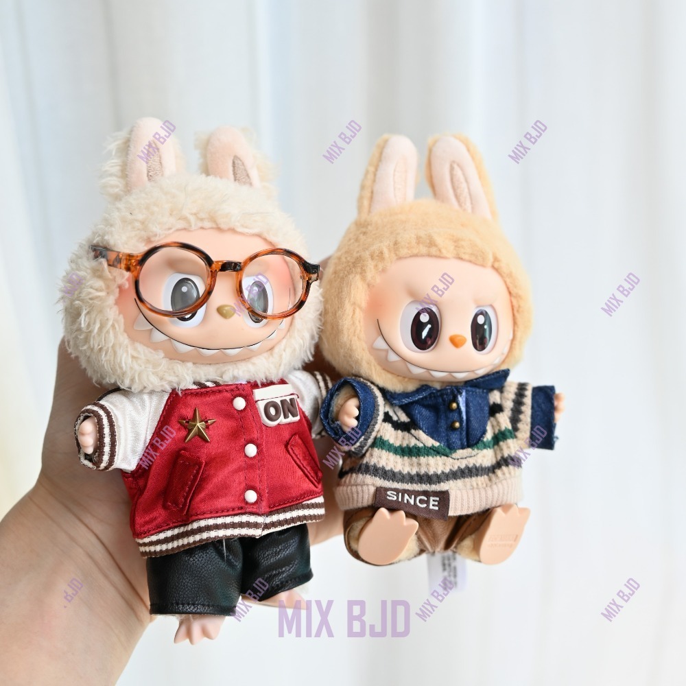 17cm Labubu Macaron clothes for V1& V2 & V3 fashion clothes Set (only ...