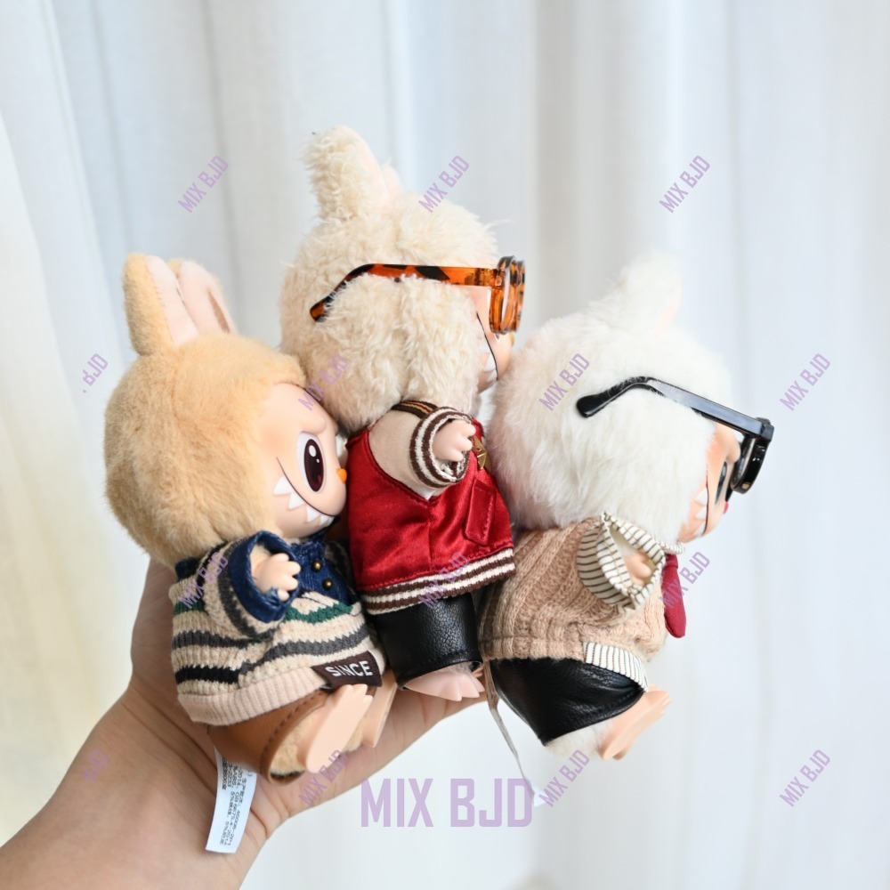 17cm Labubu Macaron clothes for V1& V2 &V3 fashion clothes Set (only ...