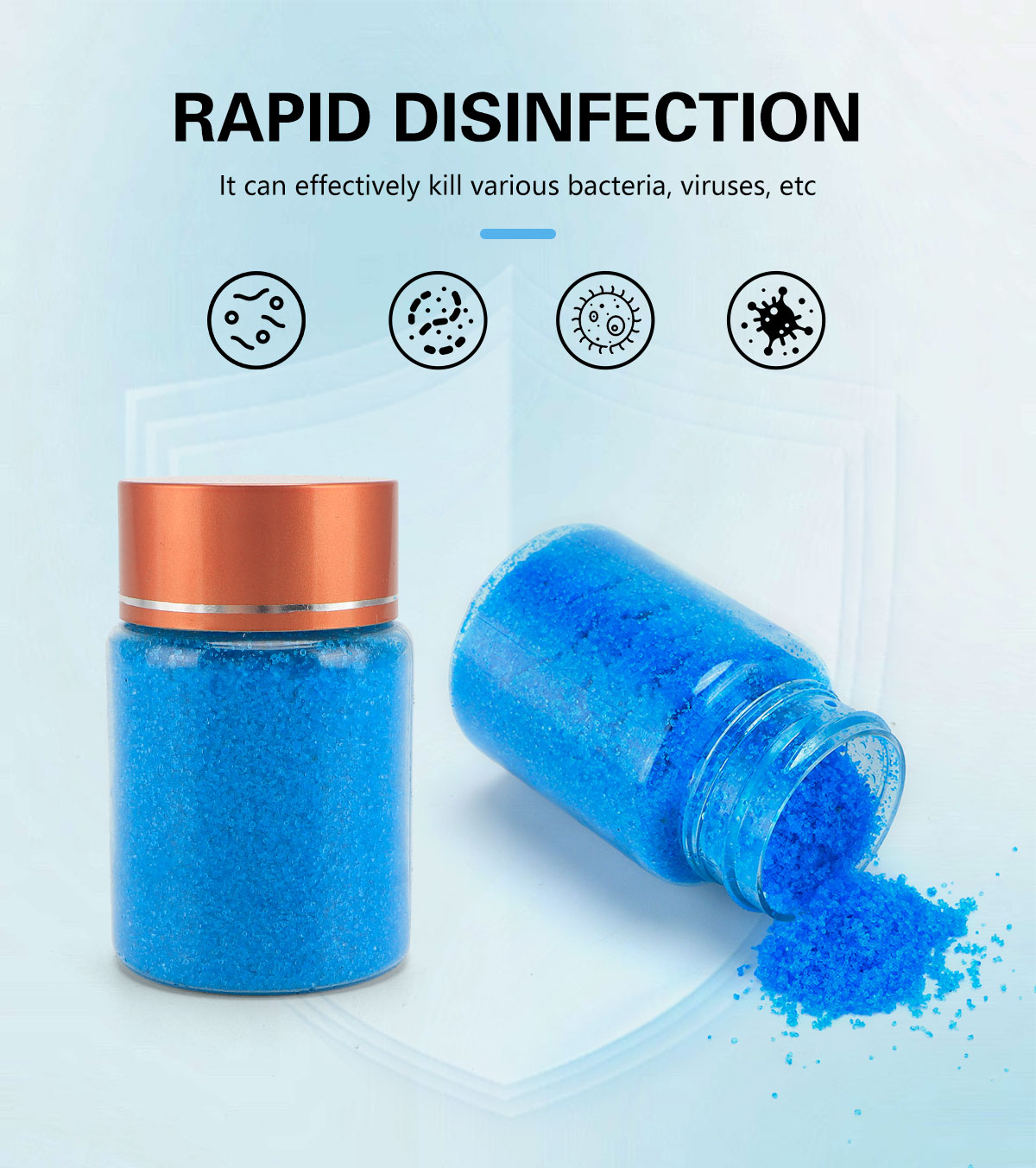 Hot Sale Hairdressing Tools Disinfection Tank Disinfection Granular ...