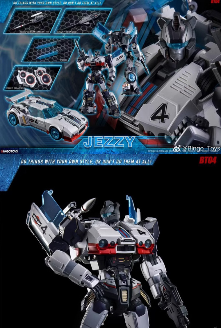 Bingo Toys BT-07 Jezzy Transformation Toy Bingo _ Toys BT-07 Jazz Super ...