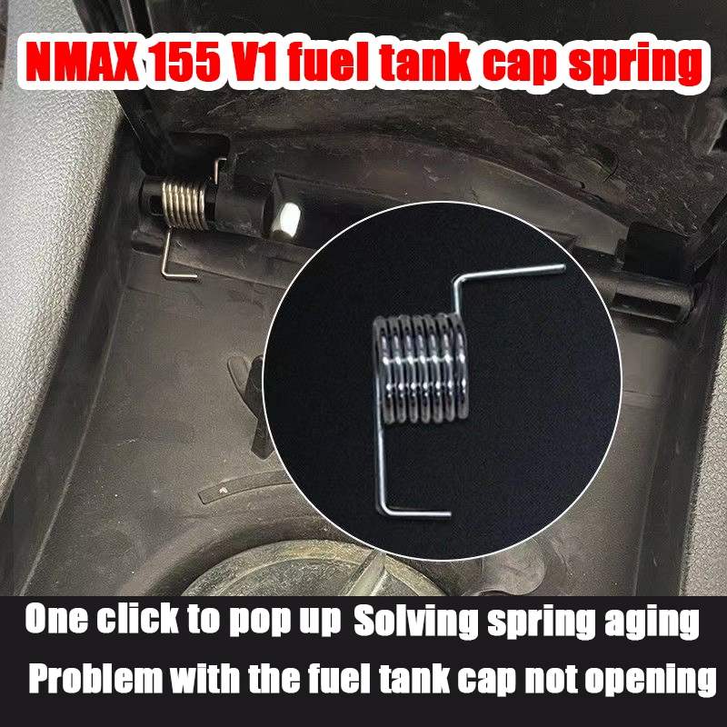 ZLWR Yamaha NMAX 155 fuel tank cap spring extended version fuel tank ...