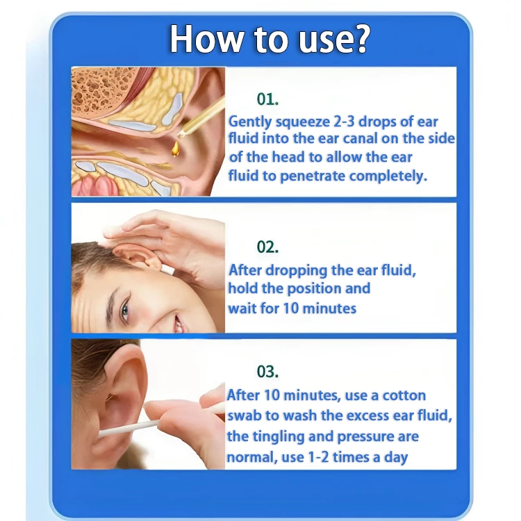 Ear Drops Treatment Original Tinnitus liquid Ear Drops Hearing Loss ...