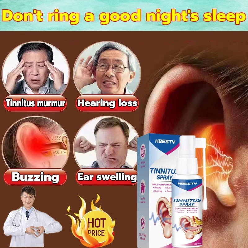 Ear Drops Treatment Original Tinnitus liquid Ear Drops Hearing Loss ...