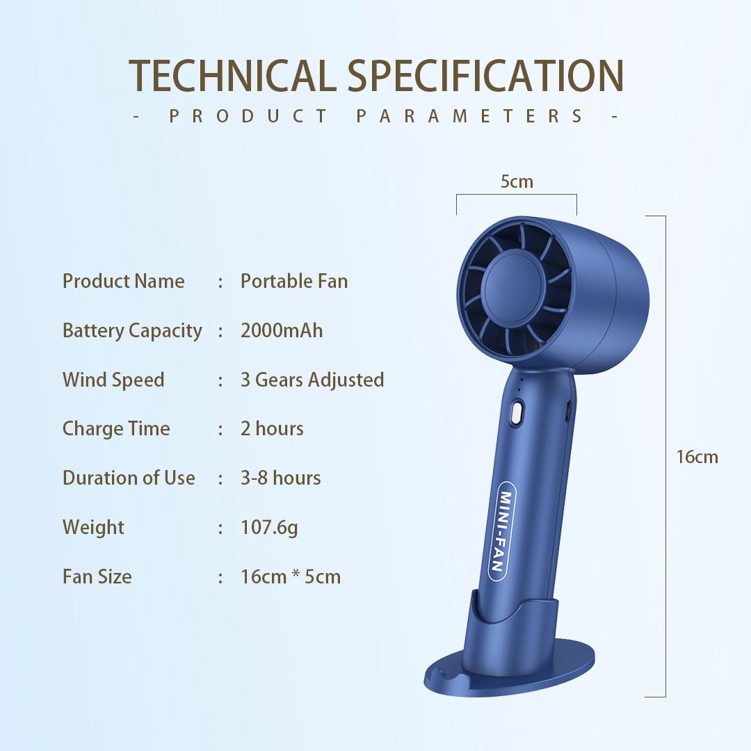 NSS Turbine Mini Portable Cooling Fan USB Charging Outdoor Small Fan ...