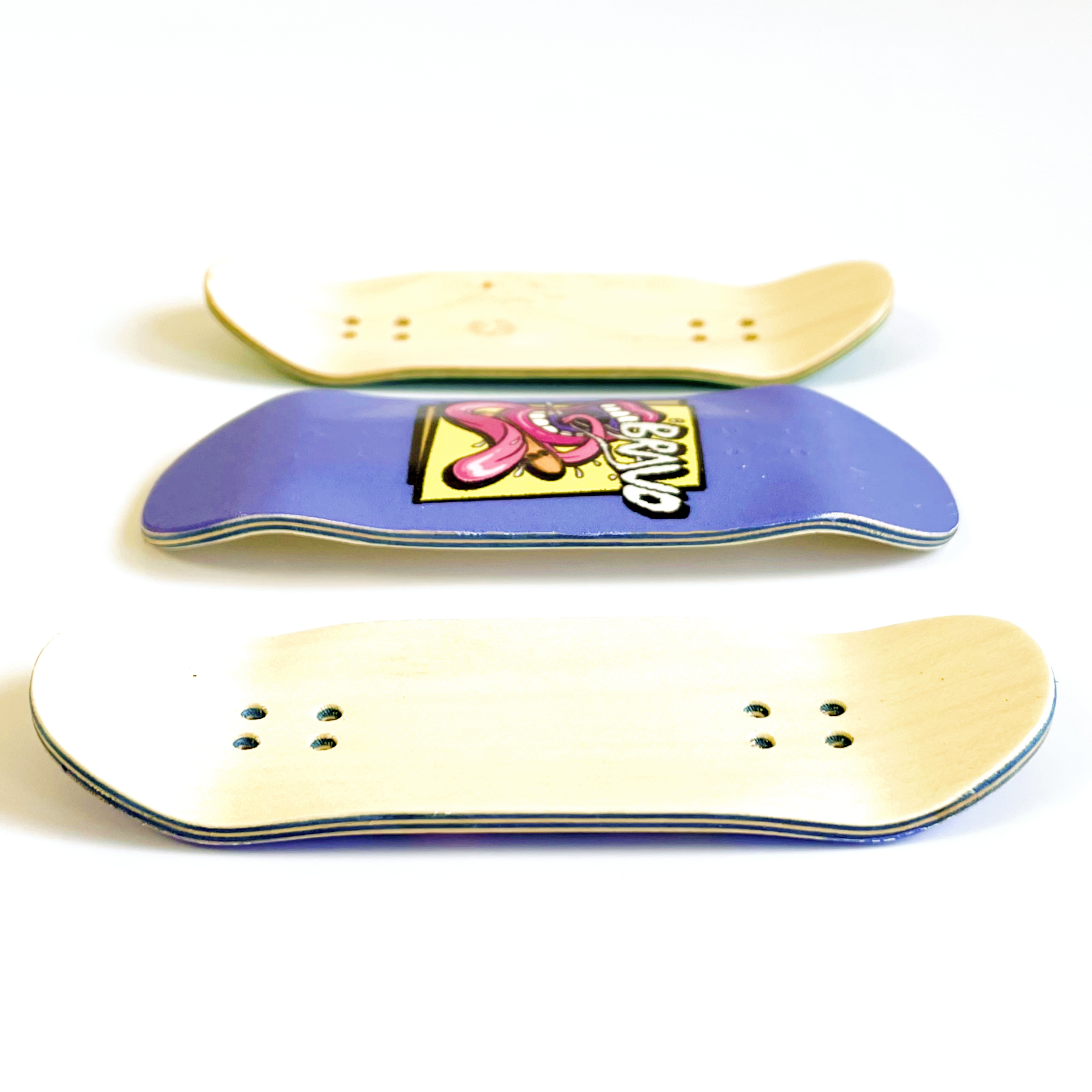 Pro Fingerboard Deck 99*33mm Street Shape for Finger Skateboard ...