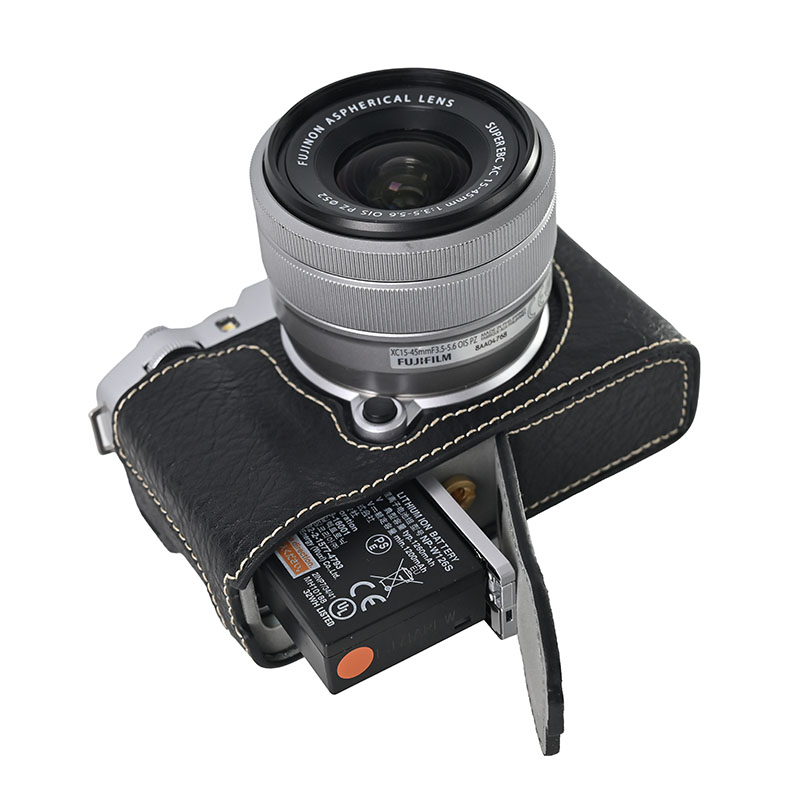 PU Leather Case for Fujifilm XM5 Camera Case Bag Half Body Cover for ...