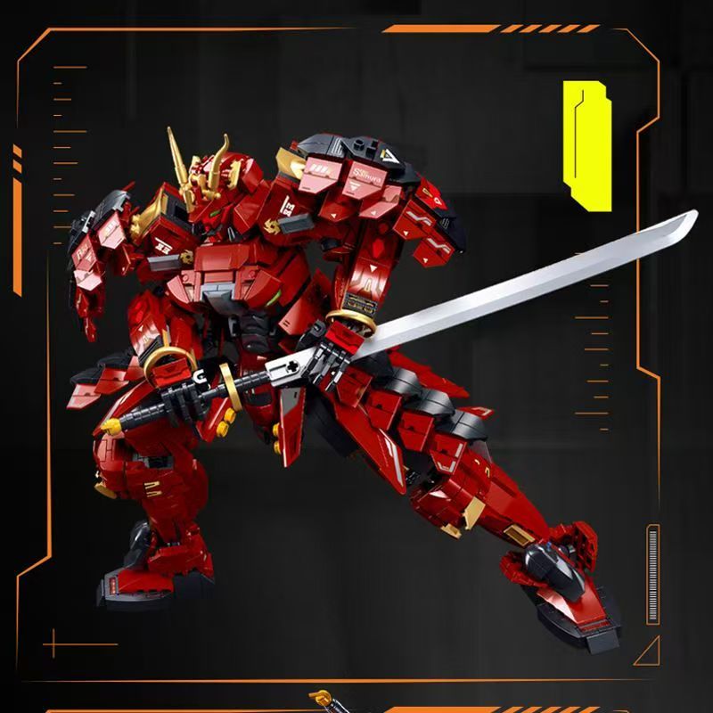 Japanese Samurai Mecha Building Blocks 923 Pcs Sluban Mecha Bricks Toy ...