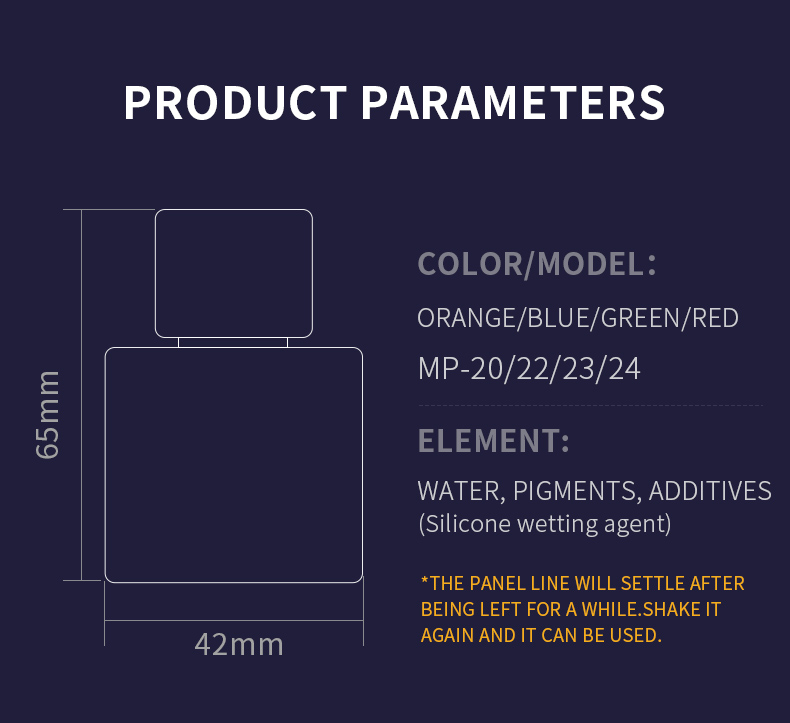 stedi water-based panel line Gundam model bleeder tool Fluorescent ...