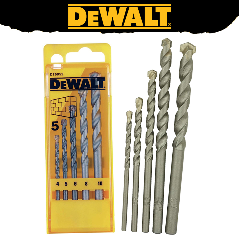 DEWALT DT6952 Masonry Twist Drill Bit-Set Wear Resistant ...