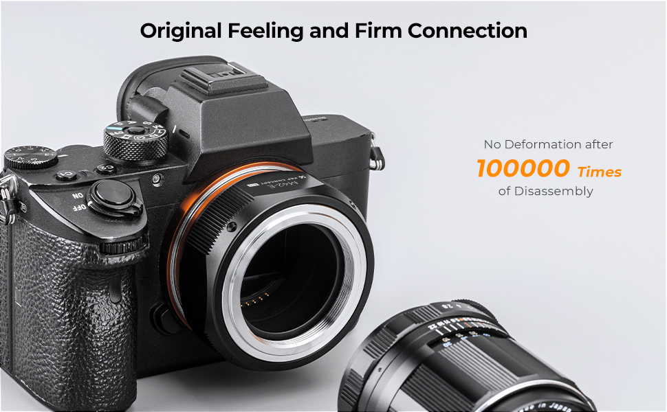 K&F Concept Lens Adapter for M42 Screw Mount Lens to Sony NEX Alpha E ...