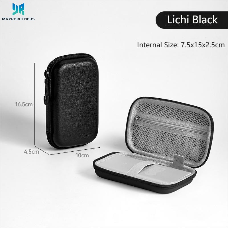 Ready Stock Power Bank Case Pouch Hard Disk Charging Cable Case 16 ...