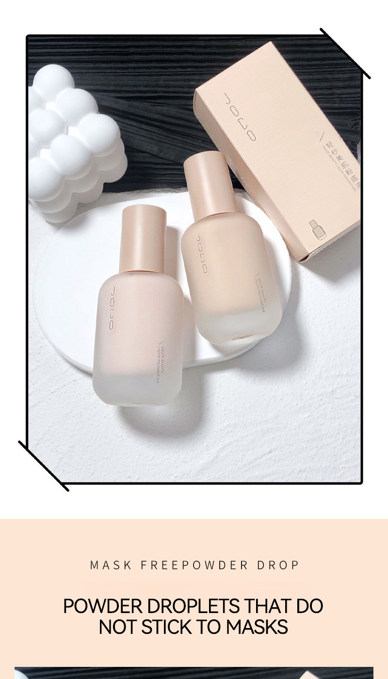 JOCO Light Gauze Beauty Liquid Foundation Oil Control Repair Moisture ...