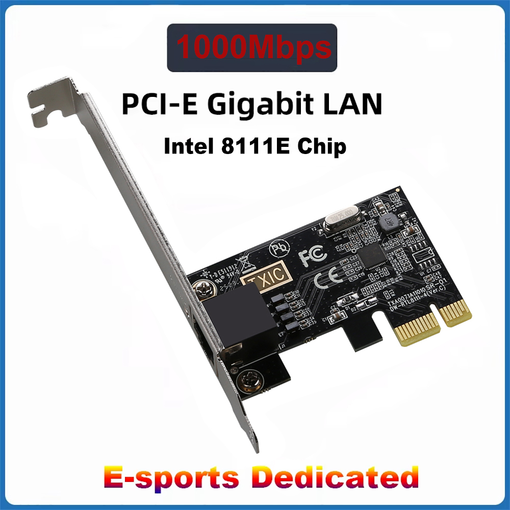 5Gbps Pcie to RJ45 Network Card Realtek 8126 100Mbps/1G/2.5G/5G RJ45 ...