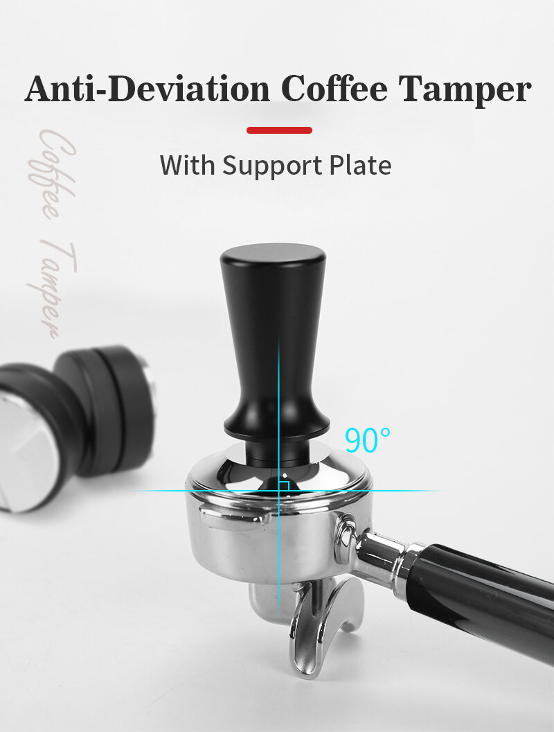 Espresso Calibrated Tamper 51/53/58mm Constant Press Coffee Tamper with ...