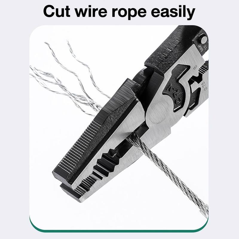 CR-V Tool Pliers 9 inches Pointed Nose Wire Plier Diagonal Plier Heavy ...
