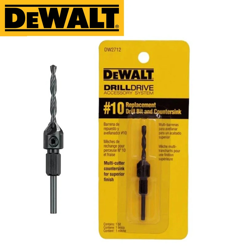 DEWALT DW2710 DW2711 DW2712 #6#8#10 Replacement Countersink Wood Drill ...