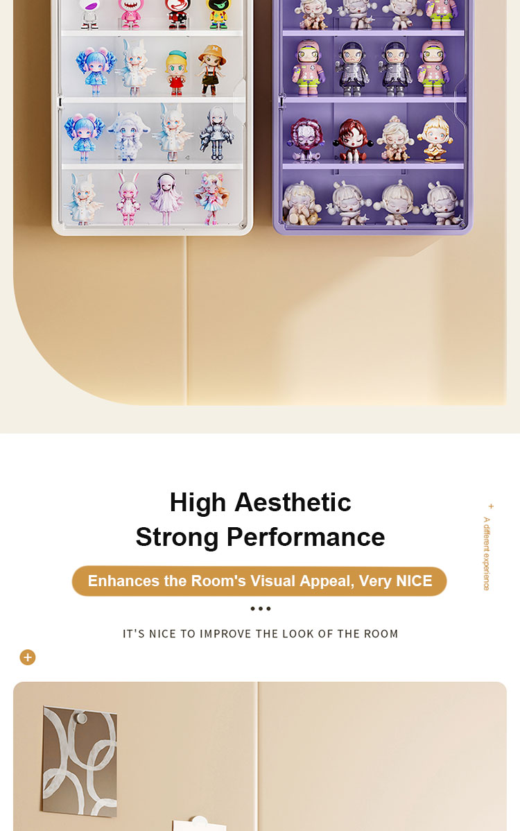 Popmart Acrylic display rack wall mounted display box storage stand ...