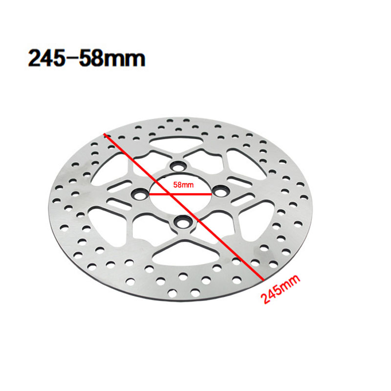 COD Front Disc Size 260mm + Free With Disc Heart, 4 Common Holes For ...