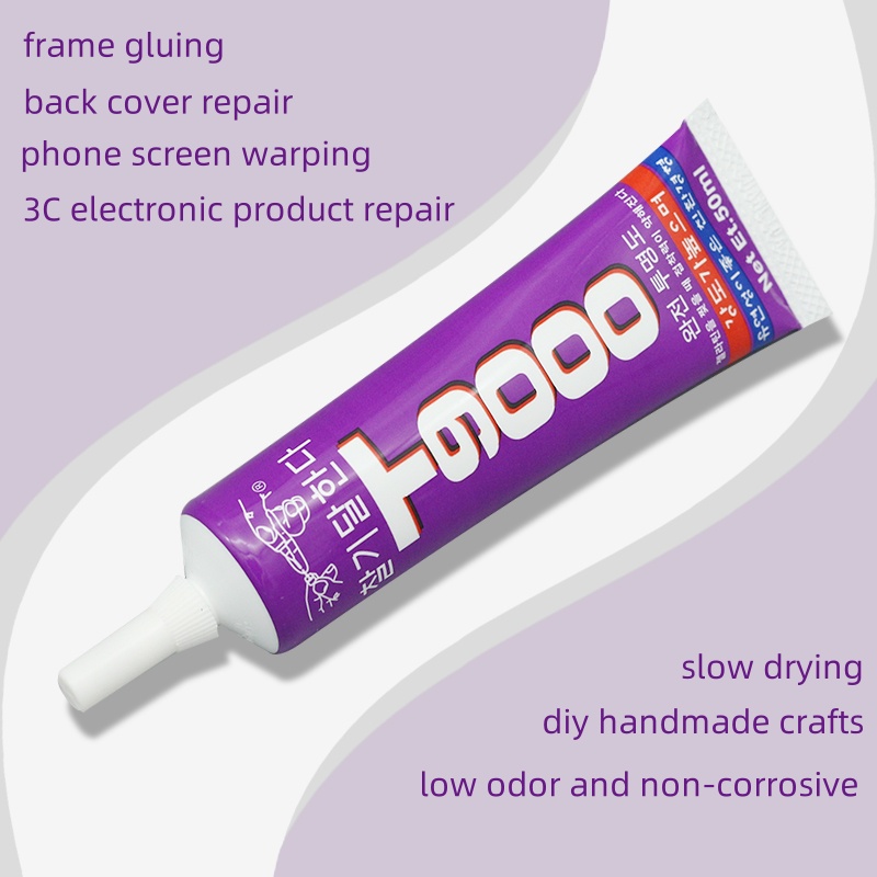 Korea T9000 Building Block Glue 50/110ML Clear Contact Super Strong ...