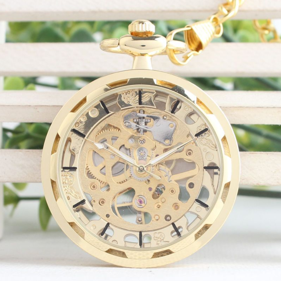 Yp. Pocket Watch High-End Pocket Watch Manual Steampunk Mechanical ...