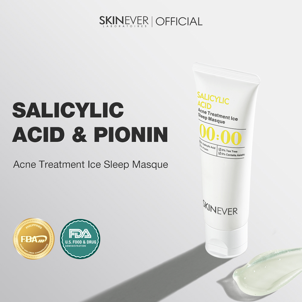 SKINEVER Salicylic Acid Acne Treatment Set Moisturizing Masque Deep ...
